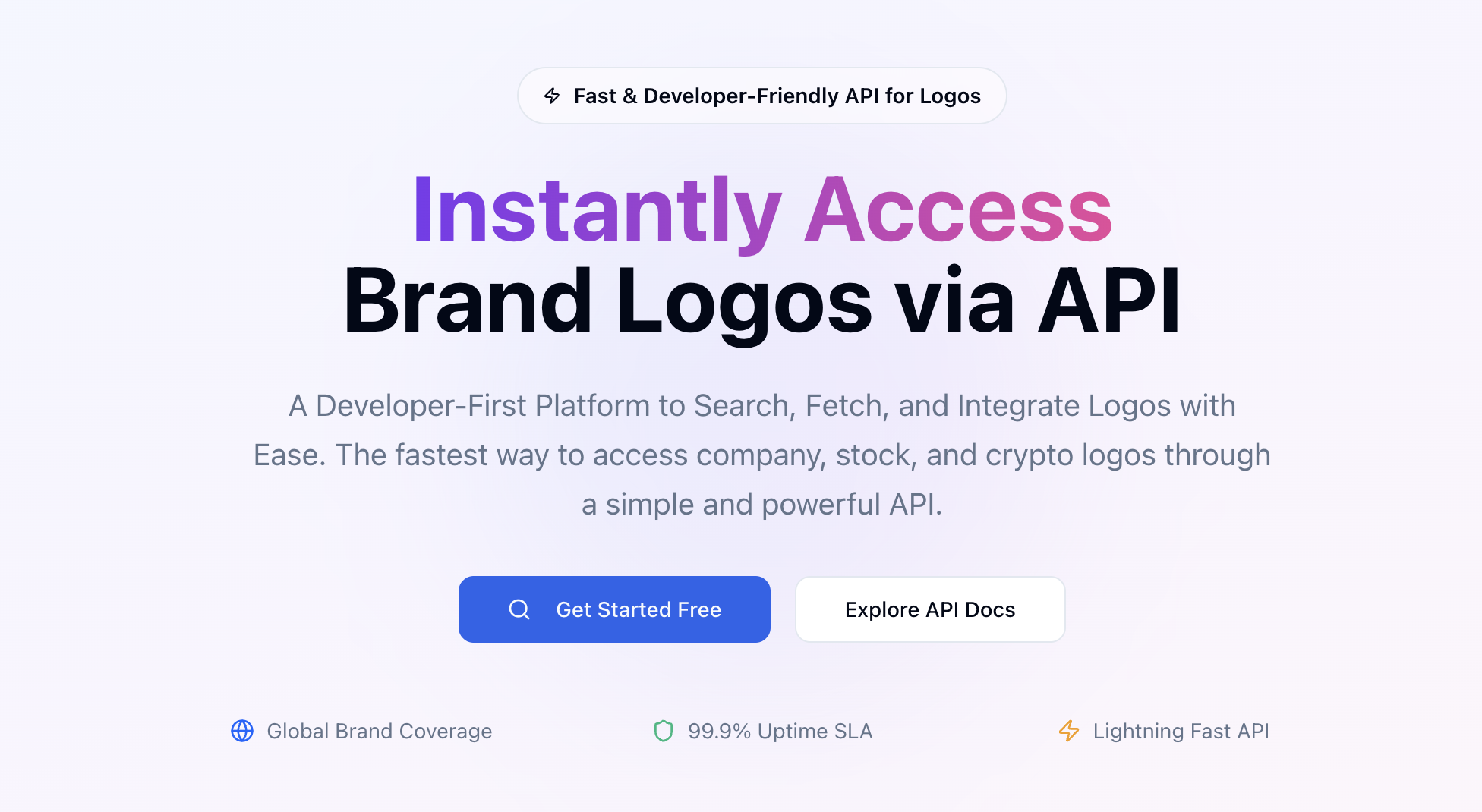 LogoBase — Logo API for Brands, Stocks, Crypto & More